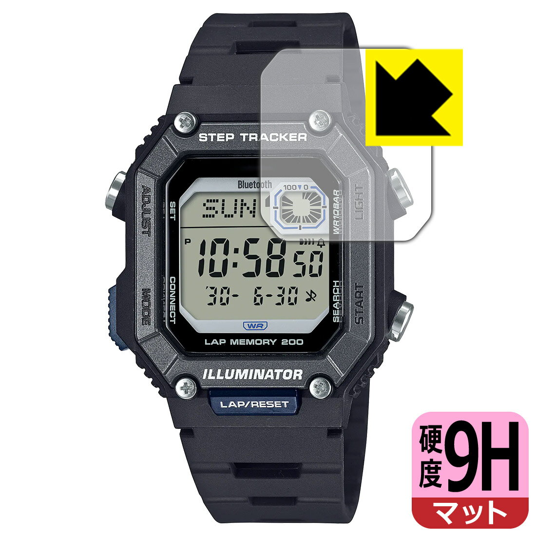 対応機種●対応機種 : カシオ コレクション スポーツ STW-1000シリーズ 専用の保護フィルムです。●製品内容 : 風防用フィルム1枚・クリーニングワイプ1個●柔軟性があり、ガラスフィルムのように衝撃を受けても割れない！スリキズ防止に...