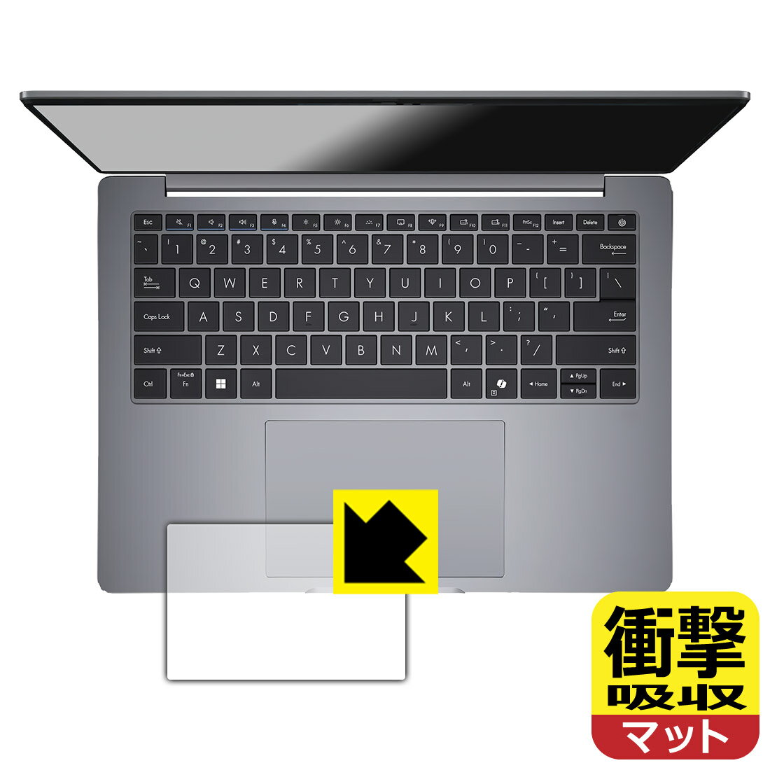 対応機種●対応機種 : ASUS ExpertBook P3 (PM3406CKA) 専用の商品です。●製品内容 : タッチパッド用フィルム1枚・クリーニングワイプ1個●特殊素材の衝撃吸収層が外部からの衝撃を吸収し、機器へのダメージをやわら...