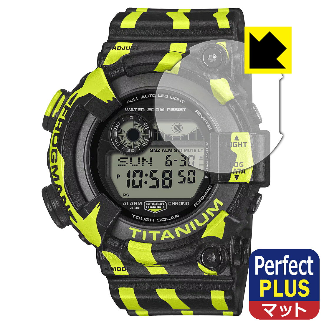 対応機種●対応機種 : CASIO G-SHOCK MASTER OF G - SEA FROGMAN GW-8200TPF-1JR 専用の商品です。●製品内容 : 風防用フィルム1枚・クリーニングワイプ1個●「Perfect Shield...