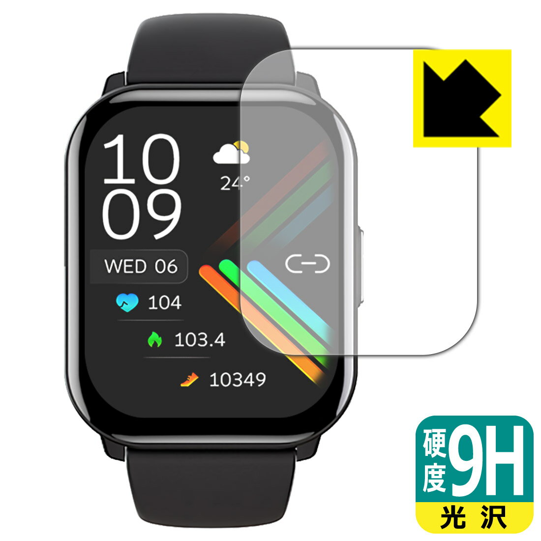 対応機種●対応機種 : itDEAL スマートウォッチ B16 Pro 専用の商品です。●製品内容 : 画面用フィルム1枚・クリーニングワイプ1個●※この機器は周辺部が曲面となっているため、保護フィルムを端まで貼ることができません。そのため...