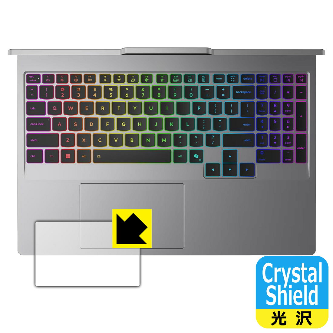 対応機種●対応機種 : Lenovo LOQ 15IPH11 (15.3型 Intel) / LOQ 15AHP11 (15.3型 AMD) 専用の商品です。●製品内容 : タッチパッド用フィルム1枚・クリーニングワイプ1個●「Crysta...