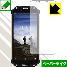 ※対応機種 : OUKITEL WP2 ※安心の国産素材を使用。日本国内の自社工場で製造し出荷しています。※写真はイメージです。紙のような描き心地を実現する『ペーパーライク保護フィルム』です。 ●表面の特殊加工により、鉛筆で紙に書いているよ...
