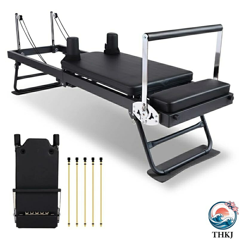 ? 【高品質の付属品】このピラティス リフォーマーには 5 本のラテックス チューブが付属しています。無毒、無臭、100% の反発力と強い弾力性、究極の伸縮性は 4 〜 5 倍、重量は約 11 ポンドです。ユーザーは、トレーニングのニーズと...