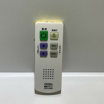 【楽天市場】【中古】照明 リモコン OHM オーム OCR-004G：ピース電器