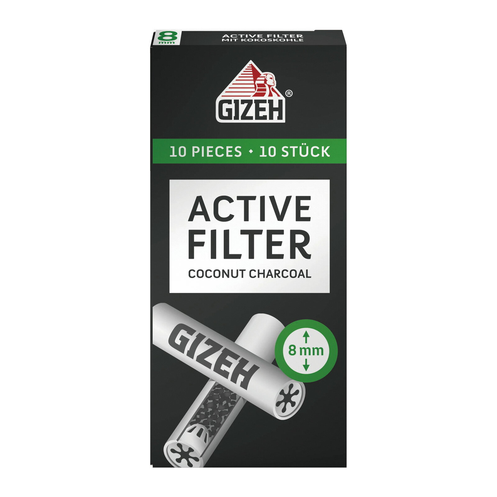 　商品仕様 1920年に誕生し、世界の手巻き愛好家から愛される老舗ブランド“GIZEH ギゼ”。 手巻きタバコ用フィルター 1箱：10個入 サイズ：直径8mm×長さ36mm ・活性炭入り ・両端にセラミック製のキャップ付き フィルター内に入...