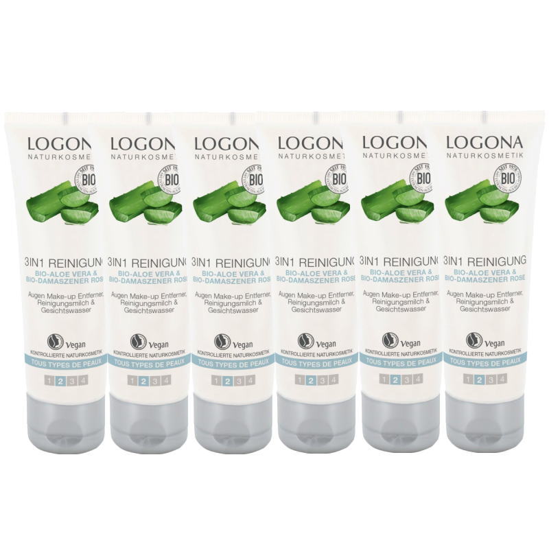 【3in1クレンジング＜アロエヴェラ＞】 《肌タイプ》全ての肌タイプ ◆W洗顔不要 ◆メイクオフ＆洗顔＆化粧水がこれ1本で ◆毛穴引きしめ ◆時短ケア 毛穴の汚れもオフしてつるつるのお肌へ。 オーガニックのローズとアロエがお肌に潤いを与え、...