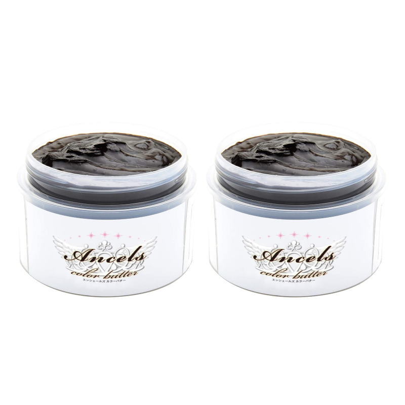 エンシェールズカラーバターは、話題の塩基性染料+HC染料のヘアカラー剤です。 成分の90％以上がヘアトリートメントでできていて、トリートメントほぼそのものなので、髪を傷めずむしろケアしながら同時にヘアカラーができます。 ハイダメージ毛にも使...