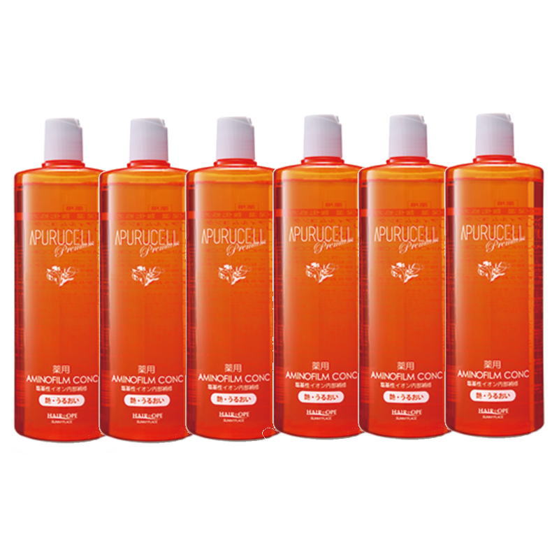 毛髪内浸透・特許取得のアルカリ性トリートメント アミノフィルムコンクは髪に瞬間浸透し、ダメージを強くうけた毛髪部分ほど強力に吸着・同化します。 集中ケアで脆くなった毛髪内部を再構築し健康な髪を甦らせ、髪本来の力を取り戻します。 驚異的な内部...