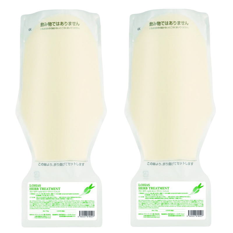 【さらっとタイプ】 天然保湿成分「コラーゲン」「ケラチンペプチド」をベースにハーブエキスをミックスさせたロハスなトリートメントです。 髪にやさしく浸透し、艶やかなまとまりある髪に仕上げます。 天然ハーブ成分配合。ベースウォーターにハーブエッ...