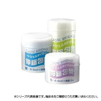 「シェルタイ」を一般販売用にポリ容器に入れたタイプです。縦編み製法で経済的で通気性に優れた伸縮包帯です。適度な伸縮性により一般的な包帯処置に適した包帯です。洗濯、オートクレーブによる再生が可能です。サイズ個装サイズ：11×27×5cm重量個...