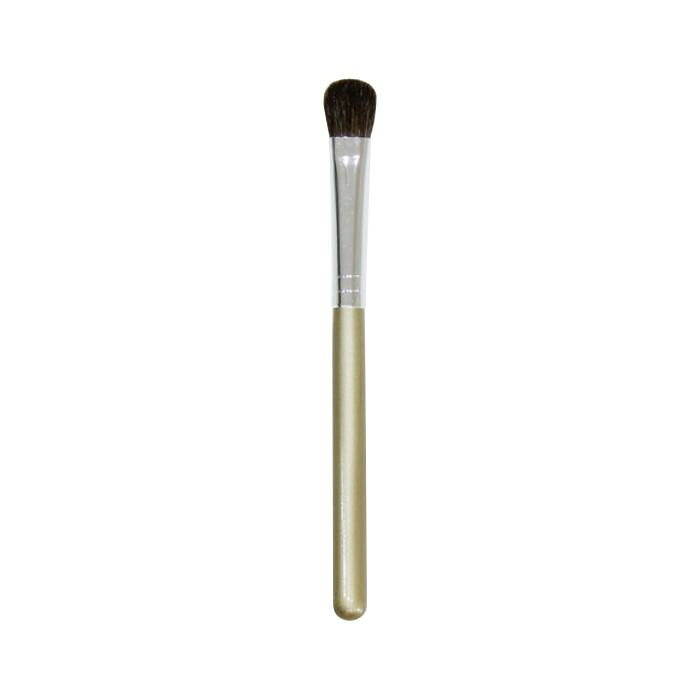粉含みがよく、メイクしやすいブラシです。サイズ全長:125mm/毛丈:14mm/口径:7.5Φ　個装サイズ：19×5×0.8cm重量個装重量：5g素材・材質毛:ウマ毛/金具:アルミニウム/軸:木軸生産国日本fk094igrjs