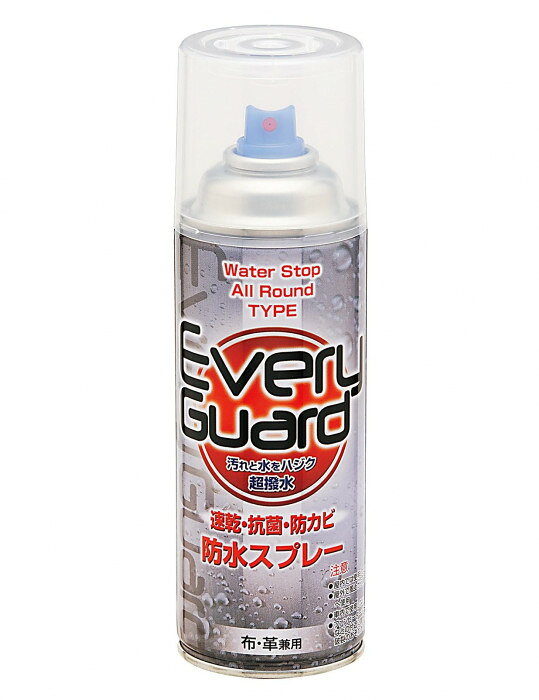 抗菌、防カビの効果を持ったオールラウンドな速乾性防水スプレー。水をよく弾くフッ素配合なので布、革、繊維兼用で使用可能です。大容量の徳用サイズです。スキー、スノーボードウエア、手袋、帽子、レイングッズ、スニーカー等に汚れ防止にも効果的です。サ...