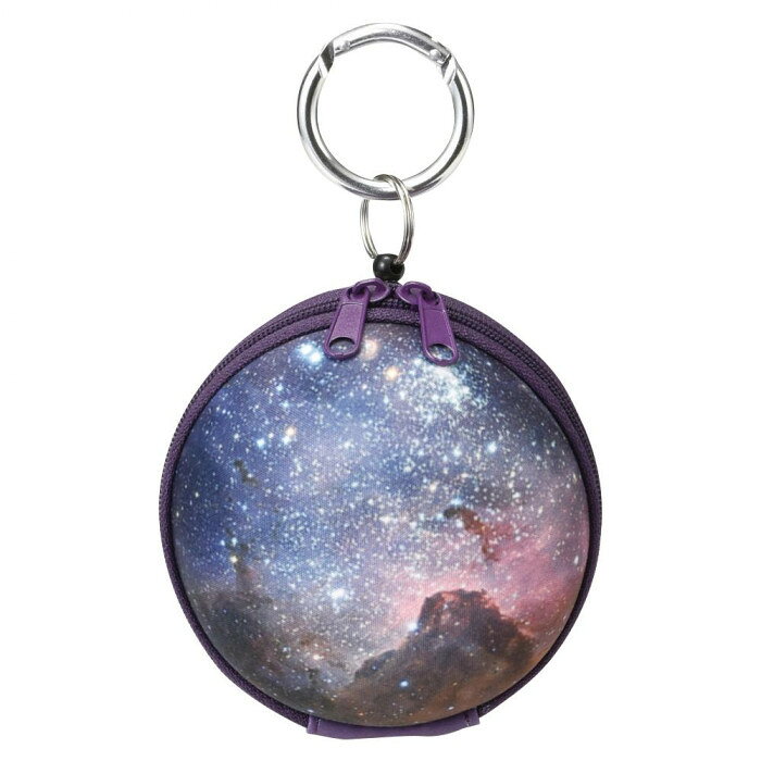 惑星のカタチの便利なキー＆コインケース。サイズΦ9×L7cm(カラビナ含まず)個装サイズ：7.2×9.5×12.5cm重量個装重量：91g素材・材質EVAフォーム仕様カラビナ型フック付きリール長さ:約46cm生産国中国fk094igrjs