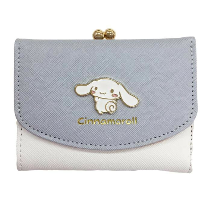 バイカラーとエポメタルが可愛い♪使いやすいミニ財布です。※撮影状況やお使いのモニター環境等により、実際の色味と異なって見える場合がございます。サイズW105mm×H80mm×D33mm個装サイズ：8×11×4cm重量個装重量：140g素材・...