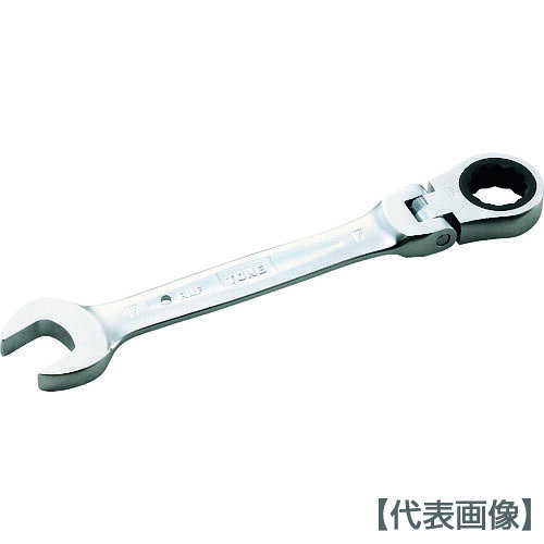 製品仕様 商品名 TONE　首振ラチェットめがねレンチ　13mm（RMF-13）294-4022【TONE（株）】 内容量1丁 販売単位1丁 仕様●対辺寸法（mm）:13●厚み（mm）スパナ:6.1●厚み（mm）めがね:8.6●全長（mm）...