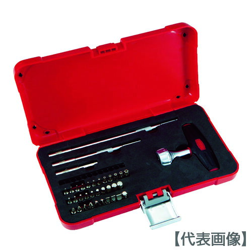 製品仕様 商品名 TONE　T型　ラチェット式ドライバーセット　35点セット（RDTS32）469-9963【TONE（株）】 内容量1S 販売単位1S 仕様●セット内容（点）:35●ケース寸法（mm）間口×奥行×高さ:275X155X55...