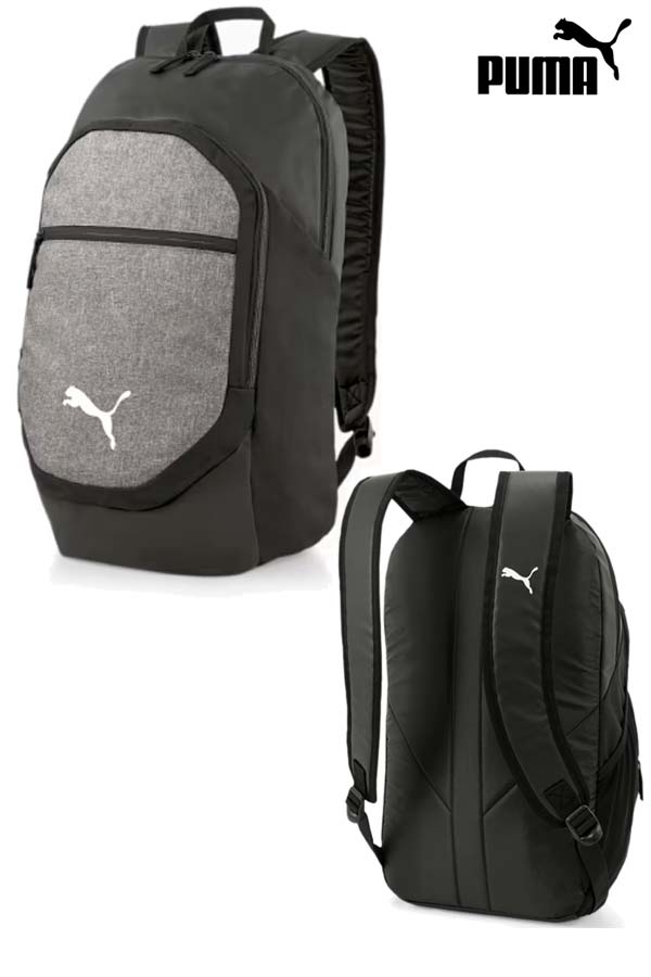 ブランド：PUMA【プーマ】 品番：078943 品名：チームファイナル バックパック 素材：ポリエステル100% サイズ：29x50x17cm(25L) カラー：01(Puma Black-Medium Gray Heather) ※北海...