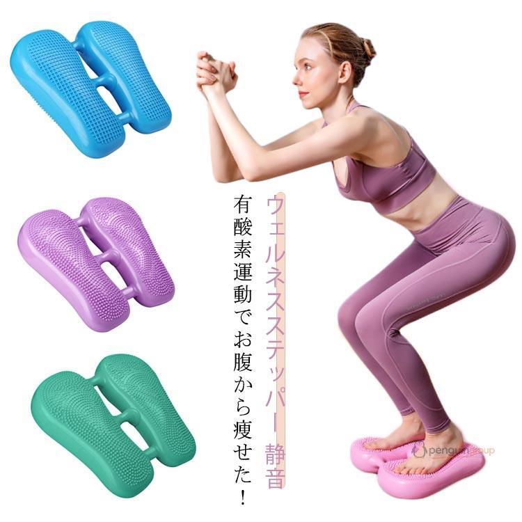 有酸素運動でお腹から痩せた! ウェルネスステッパー 静音 筋肉とバランスは体幹を整え、美しい姿勢とスタイルを作り上げます 薄型軽量そのまま収納 時間も場所も選ばない、ちょこっとエクササイズ! 腰や膝にやさしいフィットネス! 滑りにくい凸凹デ...
