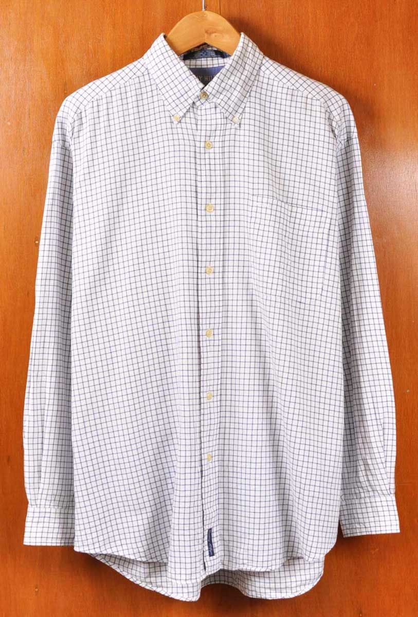 ■商品説明 USA古着「TOMMY HILFIGER」の長袖シャツです。良い雰囲気のチェック柄がポイントです。サイズは大きめですのでジャストサイズの方はもちろん、ビッグサイズコーデや女性のシャツワンピスタイルにもお勧めです。 ■状態 USE...