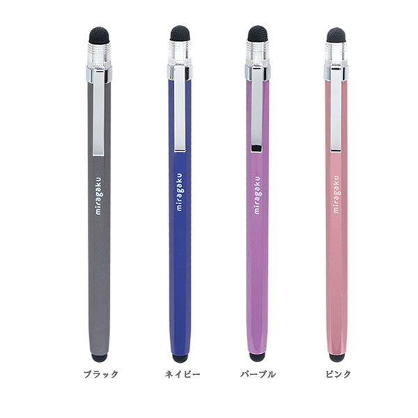 ●素材の異なる2つのペン先がついたツインタッチペン ●しっかりタッチ(シリコーン製)とさらさらタッチ(布製)の2つのペン先で使い分けできます ●鉛筆と同じ形と太さで持ちやすく、筆入の鉛筆ホルダーに入ります ●六角軸とクリップ付で転がり防止 ...
