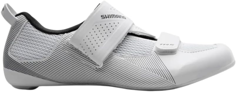 TR5 ホワイト 44.0（27.8cm） ブランド：シマノ/SHIMANO シマノパートNo:ESHTR501MCW01S44000 JANコード:4550170706357 シリーズ： トライアスロン SPD-SL ソール剛性： 6 平...