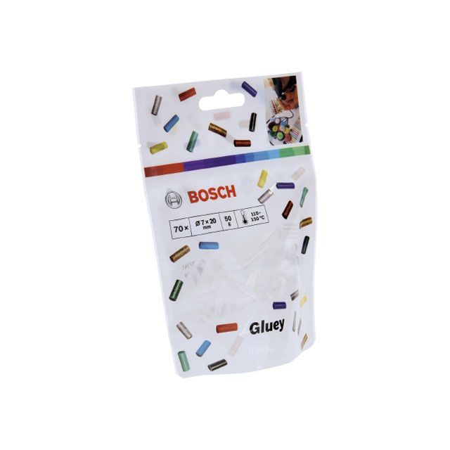 ●メーカー名：ボッシュ / BOSCH●商品名：2608002004 グルーチップ クリア●メーカー品番：2608002004●JANコード：3165140941273商品の保証は、メーカー保証書の内容に準じます。入数70本（50g）用途■...