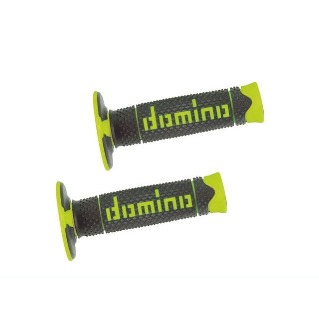 ●メーカー名：ドミノ / domino●商品名：グリップ オンロード DSH●カラー ブラック×フローイエロー・カラー：ブラック×レッドはこちら・カラー：ブラック×グリーンはこちら・カラー：ブラック×オレンジはこちら・カラー：ブラック×イエ...