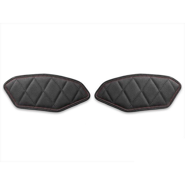 ●メーカー名：ルイモト / LUI MOTO●商品名：タンクリーフ/Diamond ニーグリップパッド●カラー TEC-GRIP/CFブラック/レッドステッチ・カラー：TEC-GRIP/CFブラック/ブラックステッチはこちら●メーカー品番：...