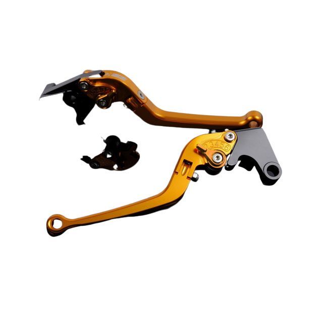 ●メーカー名：SPEEDRA(スピードラ)●商品名：アルミビレットアジャストレバーセット スタンダード可倒式（レバー本体：ゴールド）●アジャスター ゴールド・アジャスター：ブルーはこちら・アジャスター：ブラックはこちら・アジャスター：グリー...