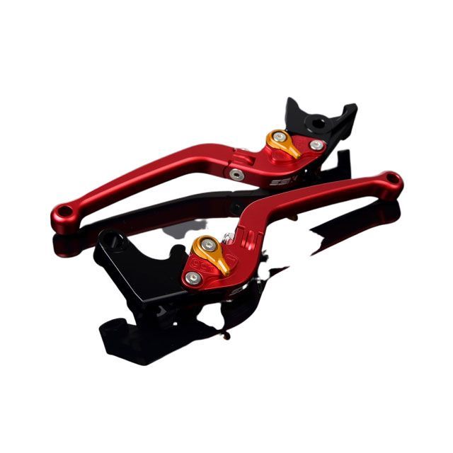 ●メーカー名：SPEEDRA(スピードラ)●商品名：アルミビレットアジャストレバーセット スタンダード可倒式（レバー本体：マットレッド）●アジャスター マットゴールド・アジャスター：マットブラックはこちら・アジャスター：マットシルバーはこち...