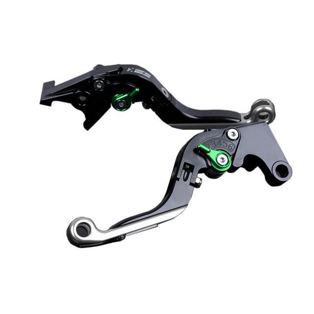 ●メーカー名：SPEEDRA(スピードラ)●商品名：アルミビレットアジャストレバーセット 可倒延長式（レバー本体：ブラック）●アジャスター グリーン エクステンション シルバー●メーカー品番：OT0405954-GNSR●JANコード：45...