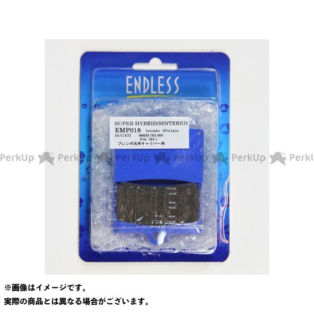●メーカー名：エンドレス / ENDLESS●商品名：EMP018 レーシングシンタードパッド●メーカー品番：EMP018●JANコード：4515693773088商品の保証は、メーカー保証書の内容に準じます。材質シンタードメタル重量約24...