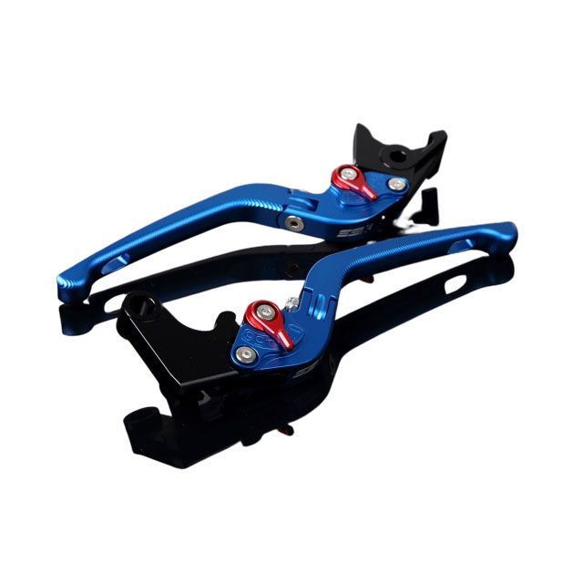 ●メーカー名：SPEEDRA(スピードラ)●商品名：アルミビレットアジャストレバーセット 3D可倒式（レバー本体：マットブルー）●アジャスター マットレッド・アジャスター：マットブラックはこちら・アジャスター：マットシルバーはこちら・アジャ...