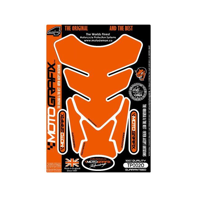 ●メーカー名：モトグラフィックス / MOTOGRAFIX●商品名：タンクパッド プレーン●タイプ TP002O●メーカー品番：MT-TP002O●JANコード：4580041217835当商品はお客様ご注文後の海外輸入となります。通常時で...