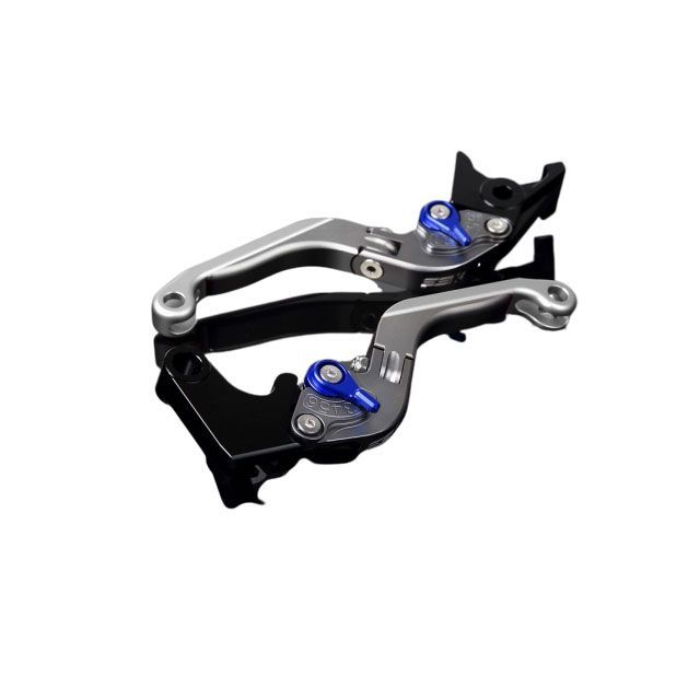 ●メーカー名：SPEEDRA(スピードラ)●商品名：アルミビレットアジャストレバーセット 可倒延長式（レバー本体：マットチタン）●アジャスター マットブルー エクステンション マットシルバー●メーカー品番：LVGM063TM-BESR●JA...