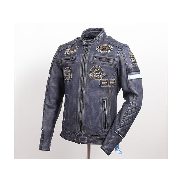 ●メーカー名：デグナー / DEGNER●商品名：2019-2020秋冬モデル 19WJ-13 ワックスシープレザージャケット（ネイビー）●サイズ 2XL・サイズ：Mはこちら●メーカー品番：19WJ-13-NV●JANコード：4524486...