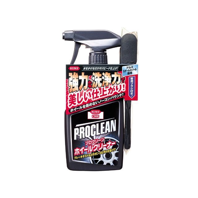 ●メーカー名：クレ / KURE●商品名：1161 プロクリーン ホイールクリーナー●JANコード：4972444011613商品の保証は、メーカー保証書の内容に準じます。内容量500mlサイズ236×122×56（mm）重量620g消防法...