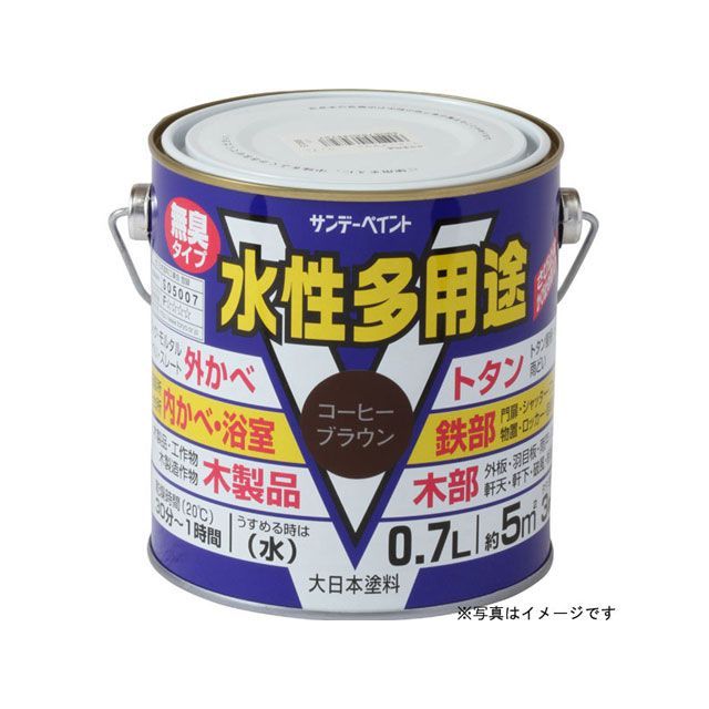 ●メーカー名：サンデーペイント / sundaypaint●商品名：水性多用途 黄 700ml●メーカー品番：#23K32●JANコード：4906754034642商品の保証は、メーカー保証書の内容に準じます。仕様■商品サイズ：縦120×横...