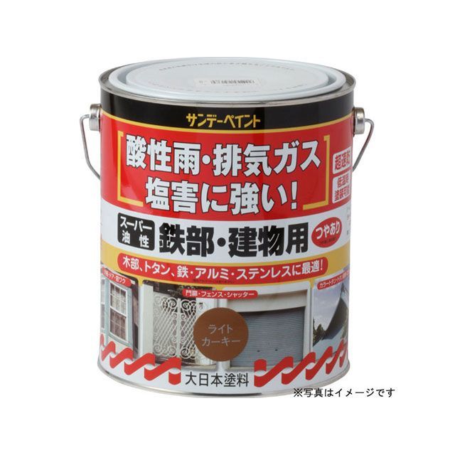 ●メーカー名：サンデーペイント / sundaypaint●商品名：スーパー油性鉄部建物 ピンク 1600ml●メーカー品番：#251230●JANコード：4906754251230商品の保証は、メーカー保証書の内容に準じます。仕様■商品サ...