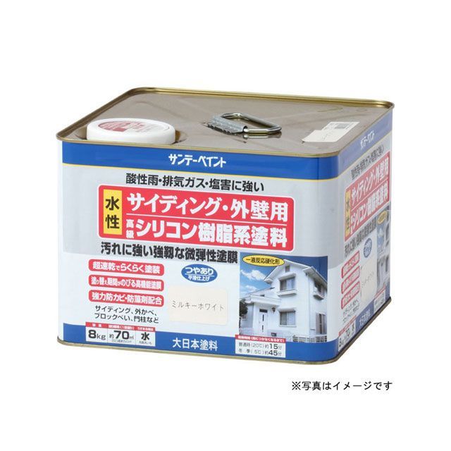 ●メーカー名：サンデーペイント / sundaypaint●商品名：外壁水性シリコン樹脂塗料 アイボリー 8K●メーカー品番：#255269●JANコード：4906754255269商品の保証は、メーカー保証書の内容に準じます。仕様■商品サ...