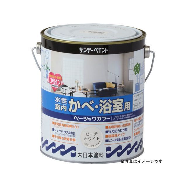 ●メーカー名：サンデーペイント / sundaypaint●商品名：水性室内かべ浴室 アイスホワイト 1600ml●メーカー品番：#260652●JANコード：4906754260652商品の保証は、メーカー保証書の内容に準じます。仕様■商...