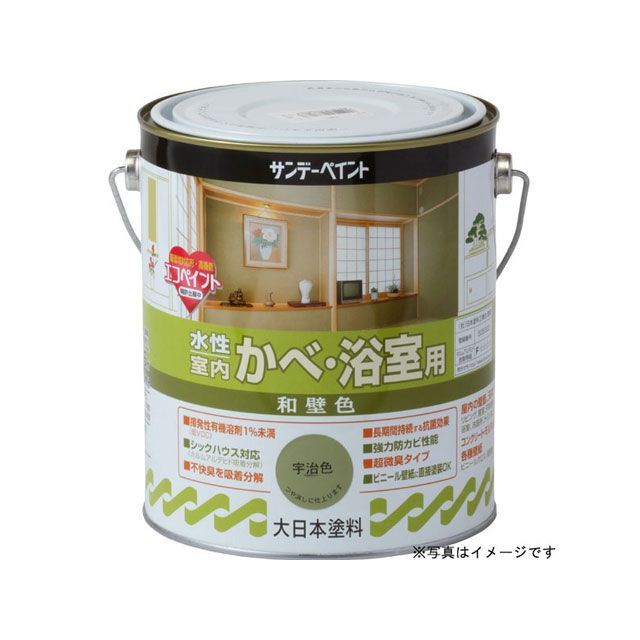 ●メーカー名：サンデーペイント / sundaypaint●商品名：水性室内かべ浴室和壁 アサギ1600ml●メーカー品番：#266050●JANコード：4906754266050商品の保証は、メーカー保証書の内容に準じます。仕様■商品サイ...