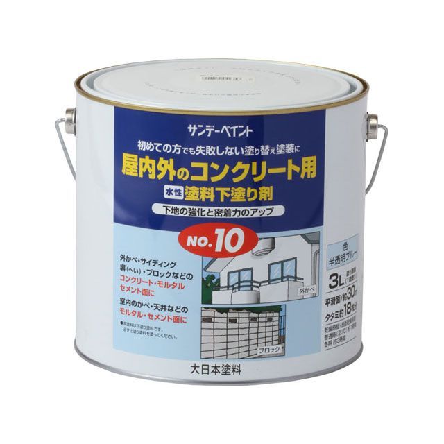 ●メーカー名：サンデーペイント / sundaypaint●商品名：塗料下塗り剤No10 3L●メーカー品番：#132SW●JANコード：4906754042357商品の保証は、メーカー保証書の内容に準じます。仕様■商品サイズ：縦180×横...