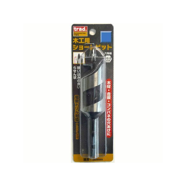 ●メーカー名：三共コーポレーション / sankyo Corporation(サンキョウコーポレーション)●商品名：trad 木工用ショートビット●メーカー品番：TWS-15.0●JANコード：4954458020577商品の保証は、メーカ...
