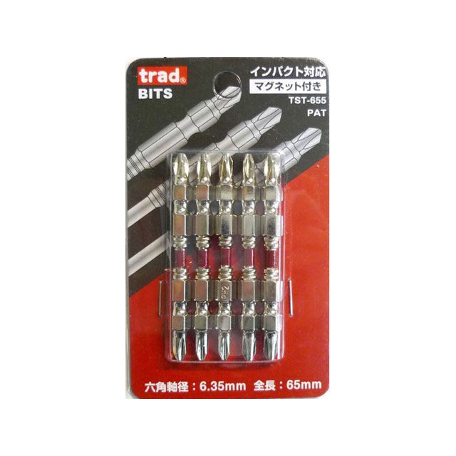 ●メーカー名：三共コーポレーション / sankyo Corporation(サンキョウコーポレーション)●商品名：trad 5PCスリムトーションビット●メーカー品番：TST-655●JANコード：4954458296118商品の保証は、...