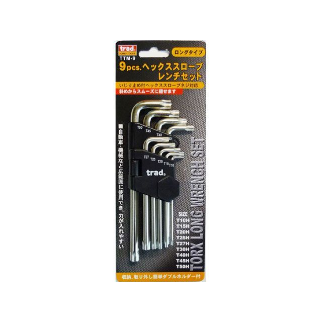 ●メーカー名：三共コーポレーション / sankyo Corporation(サンキョウコーポレーション)●商品名：trad トルクスレンチセット●メーカー品番：TTM-9●JANコード：4954458296408商品の保証は、メーカー保証...