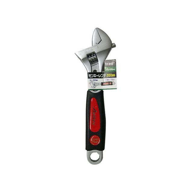 ●メーカー名：三共コーポレーション / sankyo Corporation(サンキョウコーポレーション)●商品名：trad ACTモンキ-レンチ●メーカー品番：200mm●JANコード：4954458500635商品の保証は、メーカー保証...