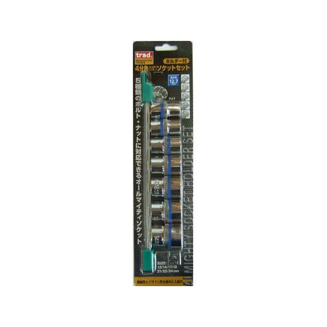 ●メーカー名：三共コーポレーション / sankyo Corporation(サンキョウコーポレーション)●商品名：trad ホルダー付ソケット 12.7●メーカー品番：THS3●JANコード：4954458055579商品の保証は、メーカ...