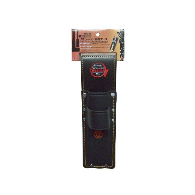 ●メーカー名：三共コーポレーション / sankyo Corporation(サンキョウコーポレーション)●商品名：玄人職人 黒革 ノミ・玄翁差し●メーカー品番：KSK-07●JANコード：4954458158935商品の保証は、メーカー保...