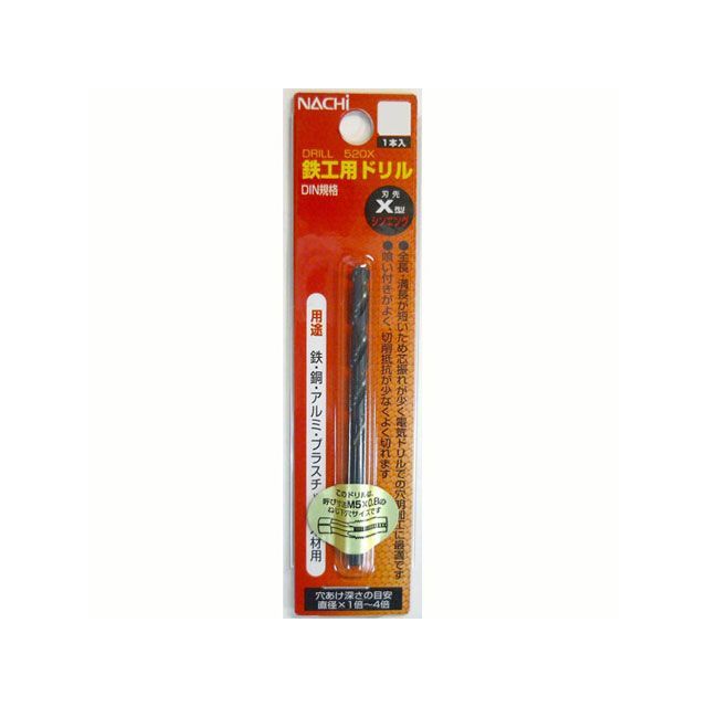 ●メーカー名：ナチ / NACHI●商品名：ナチ 鉄工ドリル シンニング（1本入り）●メーカー品番：3.4mm●JANコード：4954458014347商品の保証は、メーカー保証書の内容に準じます。仕様■サイズ：3.4mm備考■喰い付きがよ...